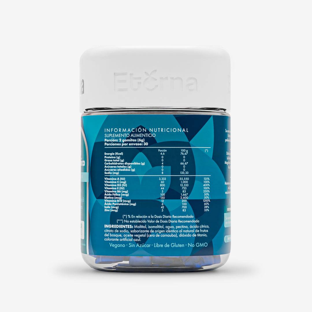 Gomitas de Biotina y Multivitamínico – Eterna Nutrition