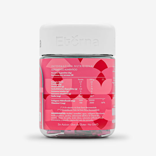 Gomitas de Colágeno y Vitamina C – Eterna Nutrition